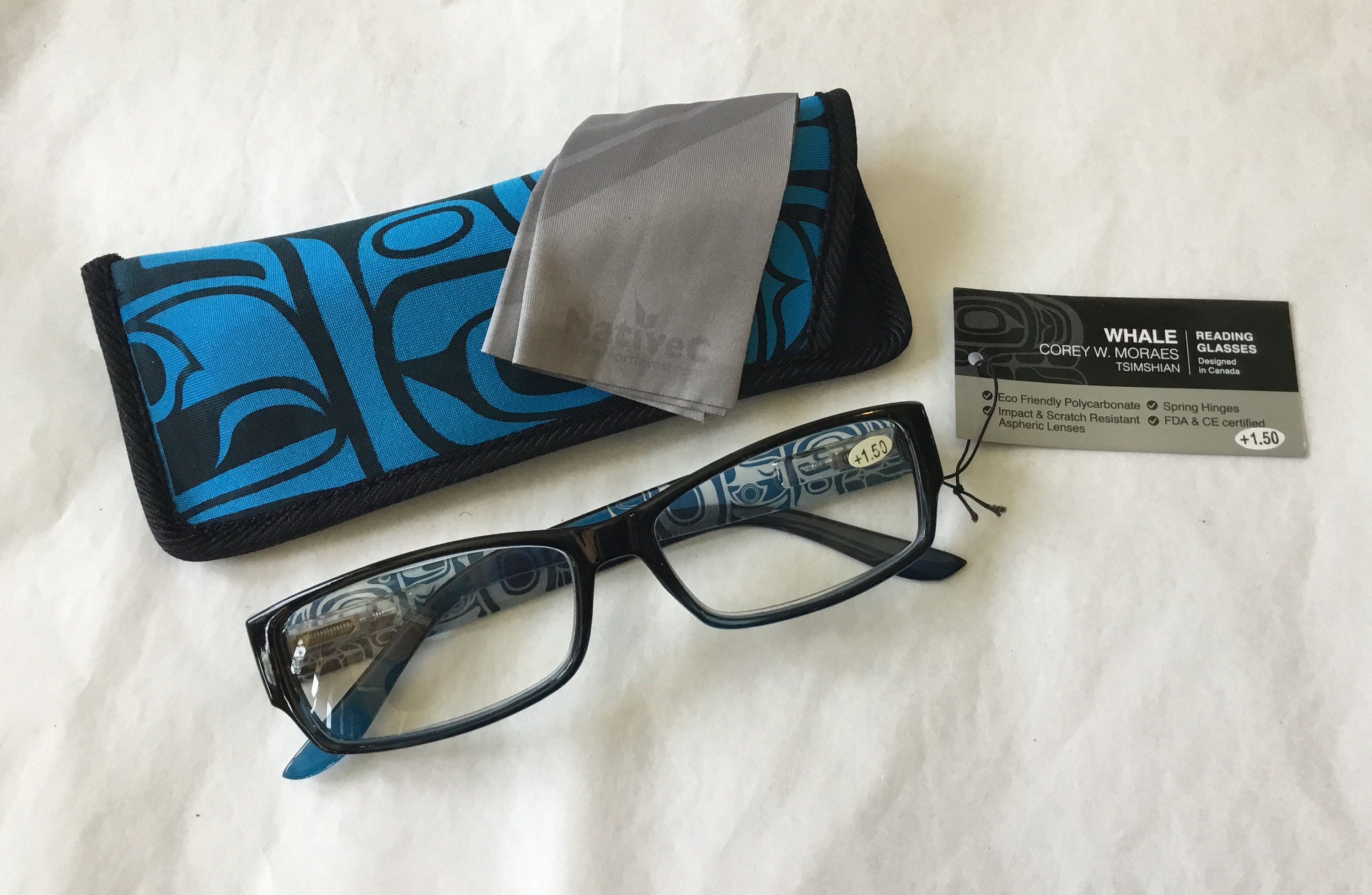 Native Northwest Tribal Design Reading Glasses; Native Made - Etsy