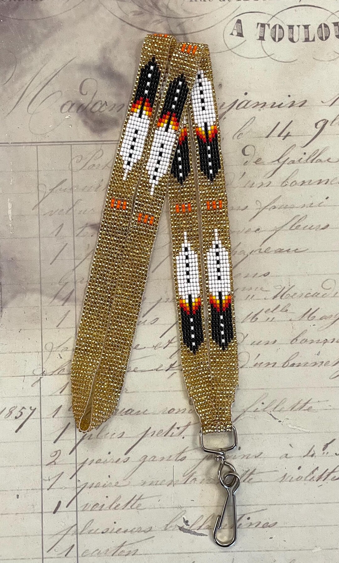 Loom Beaded Lanyards; Indigenous Made - Etsy