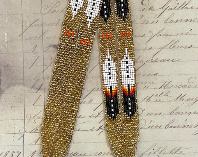 Loom Beaded Lanyards; Indigenous Made - Etsy