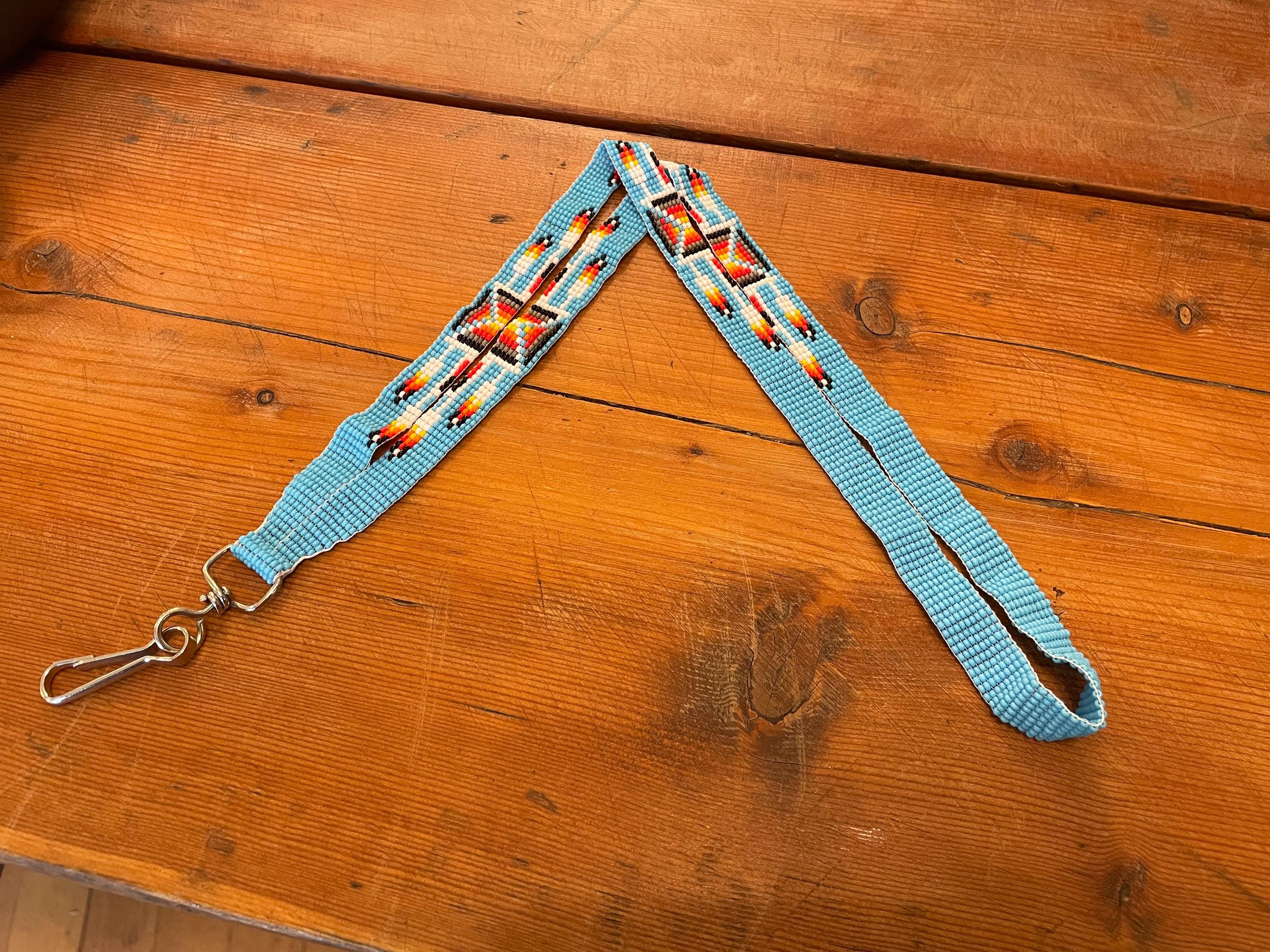 Loom Beaded Lanyards; Indigenous Designed - Etsy