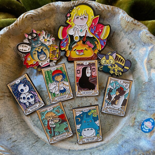 Ghibli Pins - Etsy