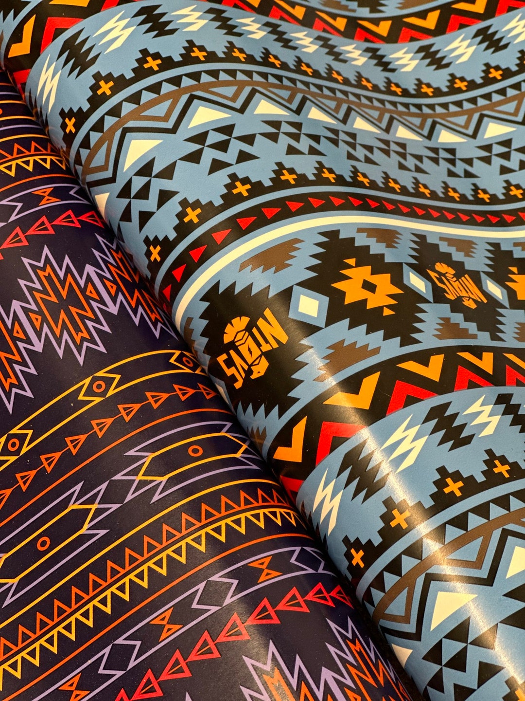 NTVS Wrapping Paper Roll Two Pack; Native American Patterns - Etsy
