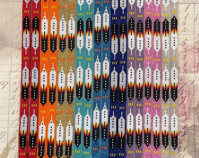 Loom Beaded Lanyards; Indigenous Made - Etsy