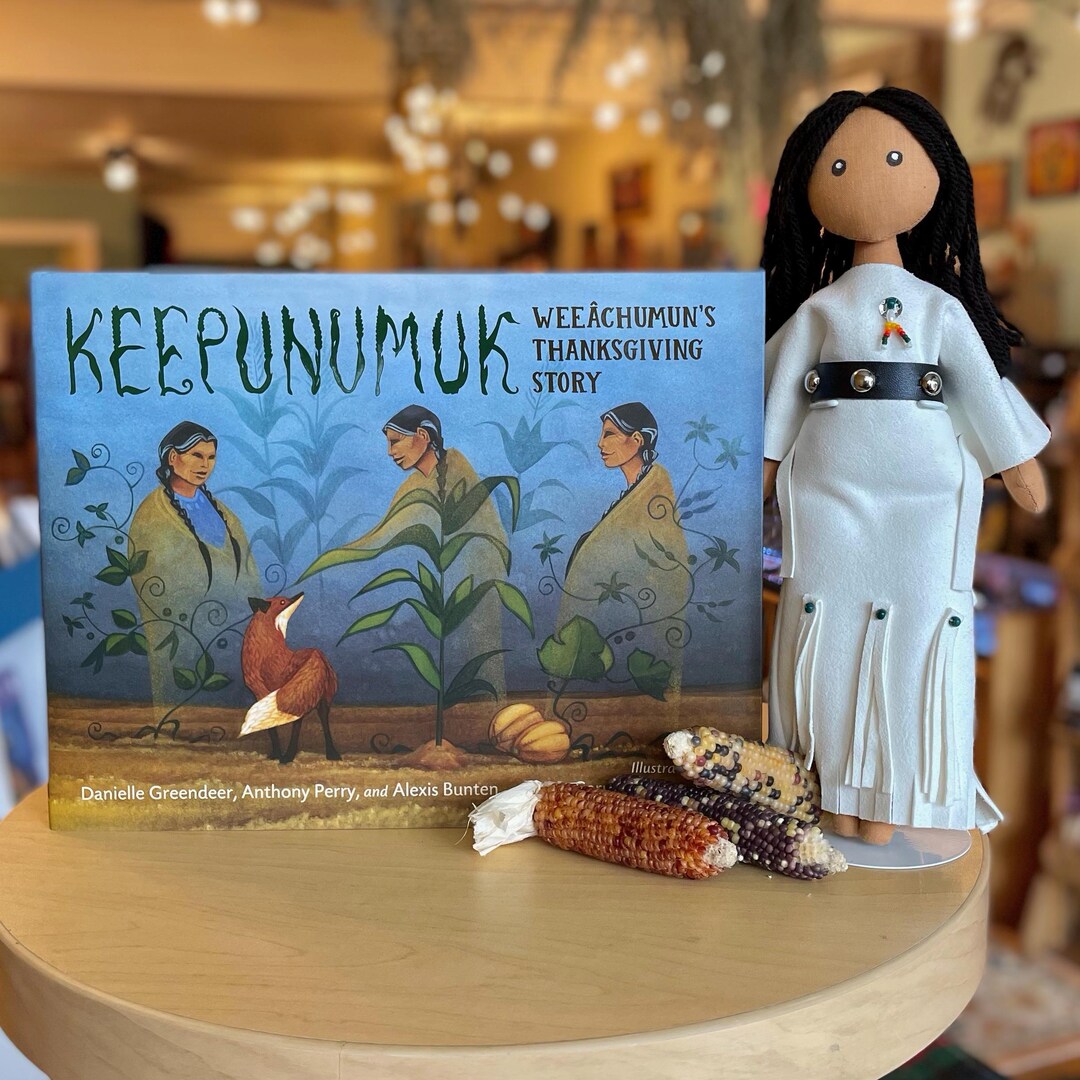 Native American Thanksgiving Story With Indigenous Doll Keepunumuk - Etsy