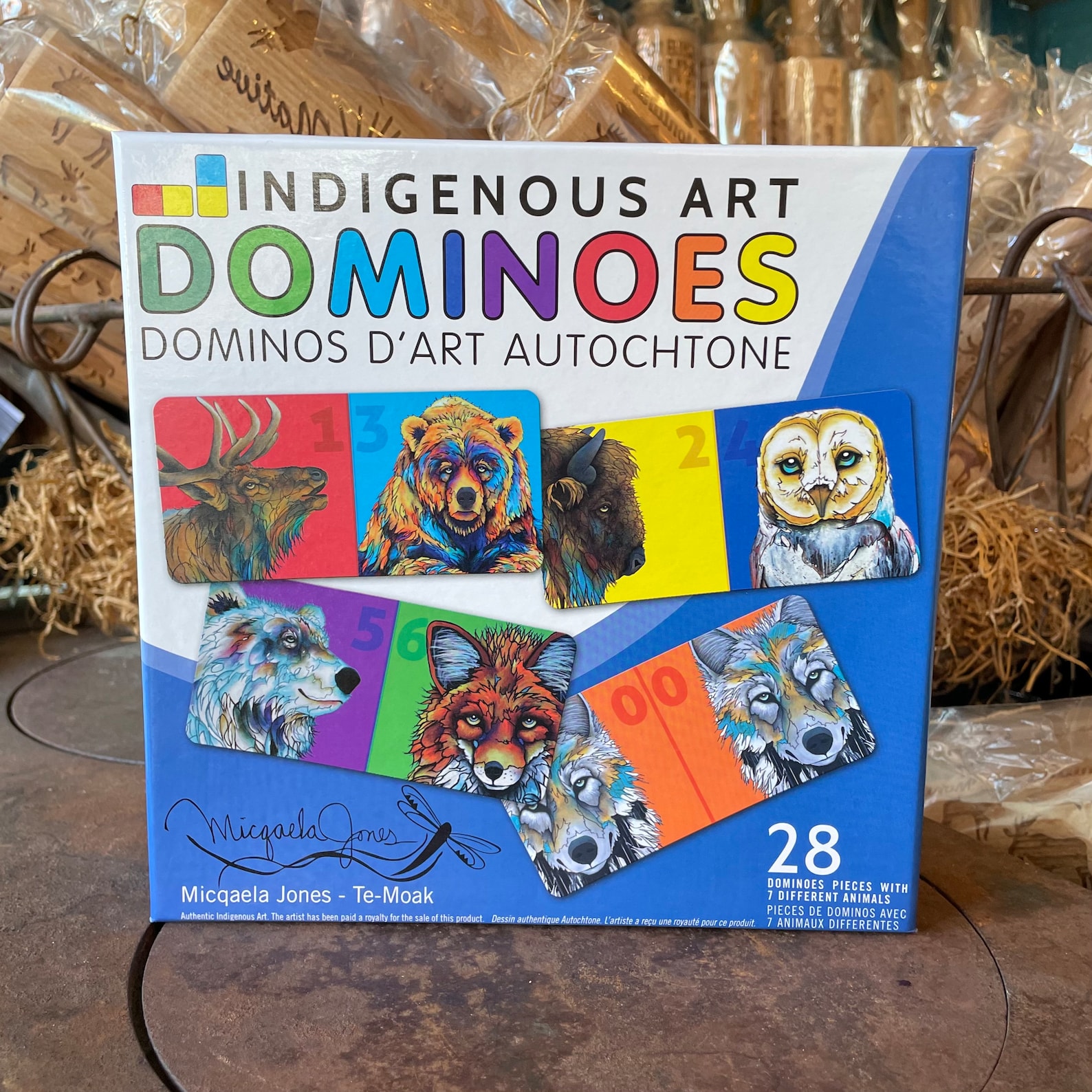 Indigenous Art Dominoes & Matching Game Set - Etsy