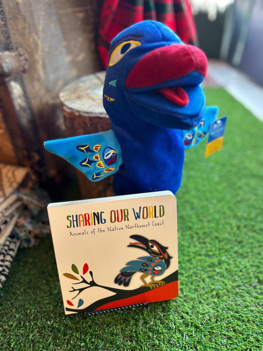 Northwest Native Puppet and Board Book; Indigenous Book Set for ...
