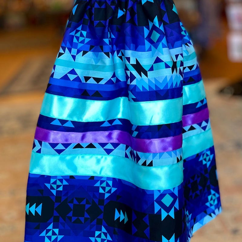 Native Ribbon Skirt - Etsy