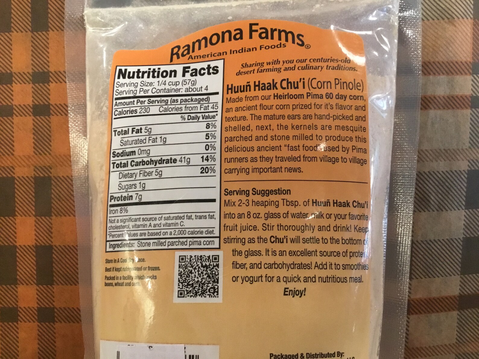 Corn Pinole American Indian Foods Gila River Reservation | Etsy