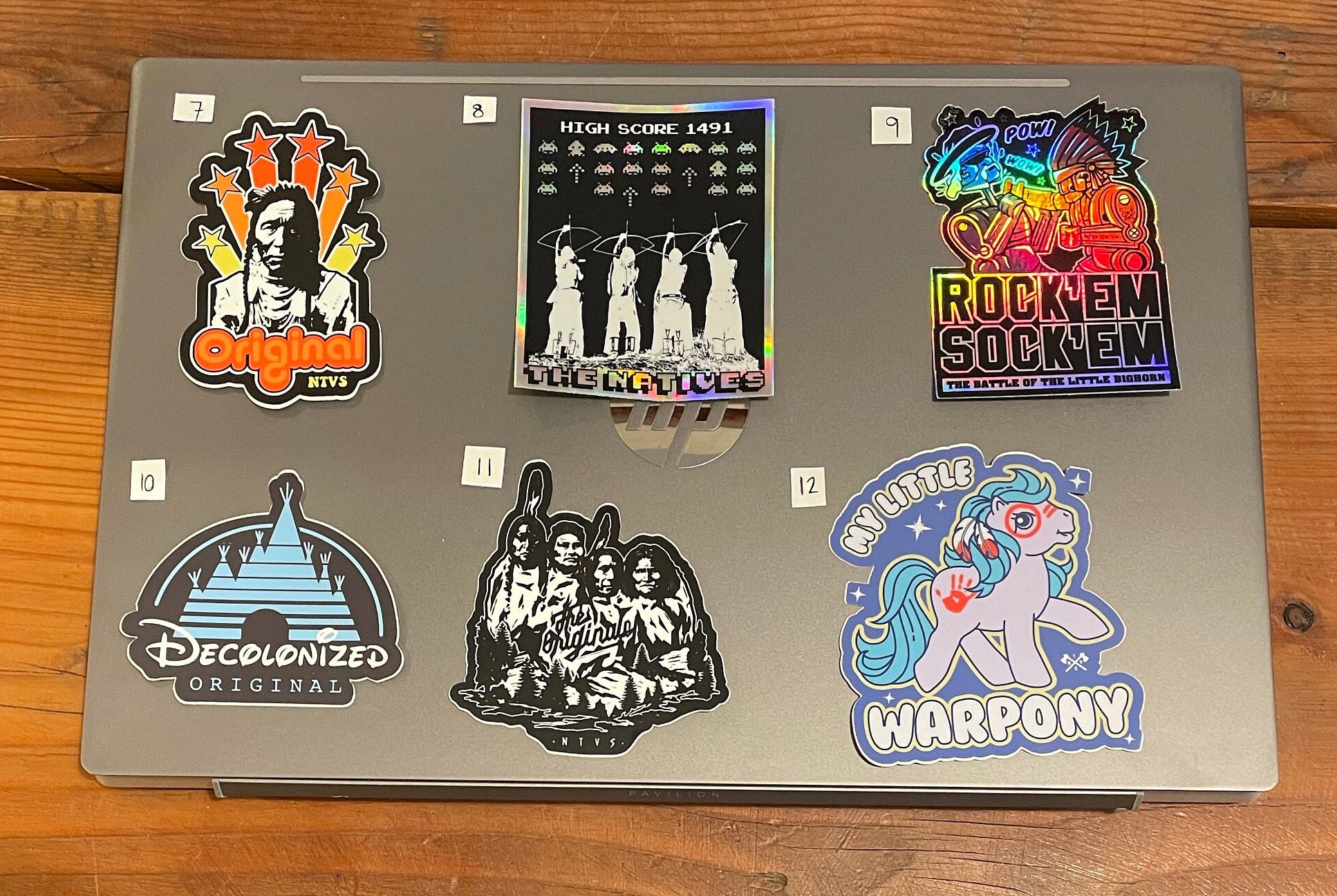 Authentic Native Made Stickers Indigenous Pop Art Stickers - Etsy