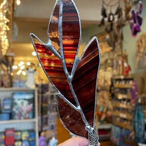 Suncatcher Feathers Stainglass Made by Apache Descendant - Etsy