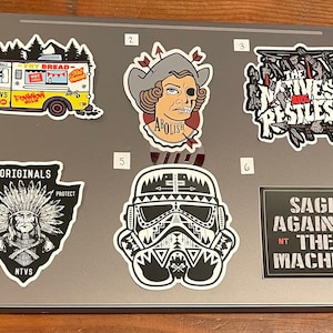 Authentic Native Made Stickers, Indigenous Pop Art Stickers; Laptop ...