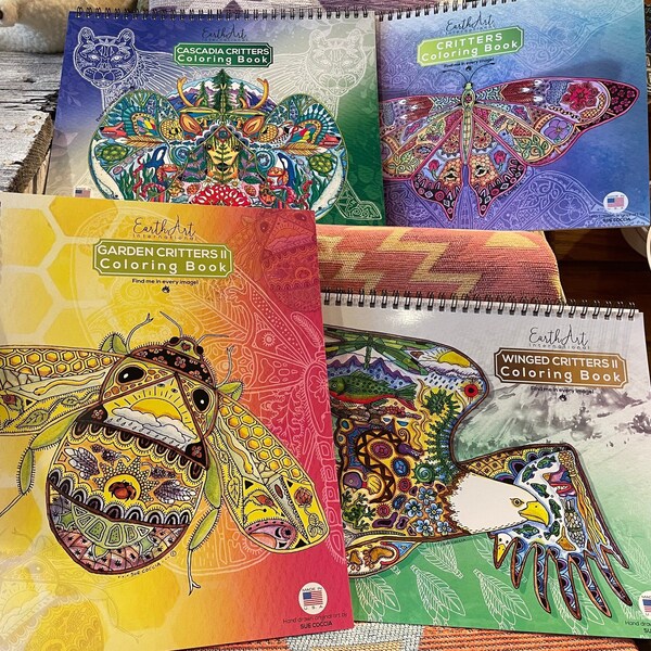 Sue Coccia Coloring Book - Etsy