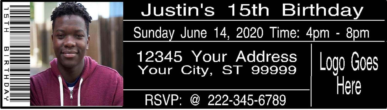 Custom Ticket Invitation Digital Ticket Invite I Design You - Etsy