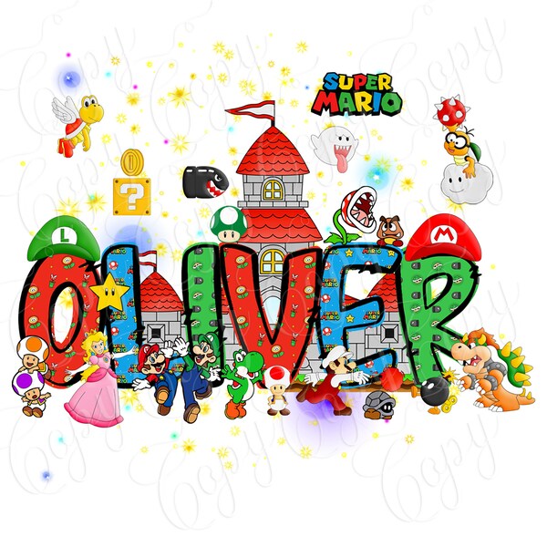 Super Mario Print - Etsy