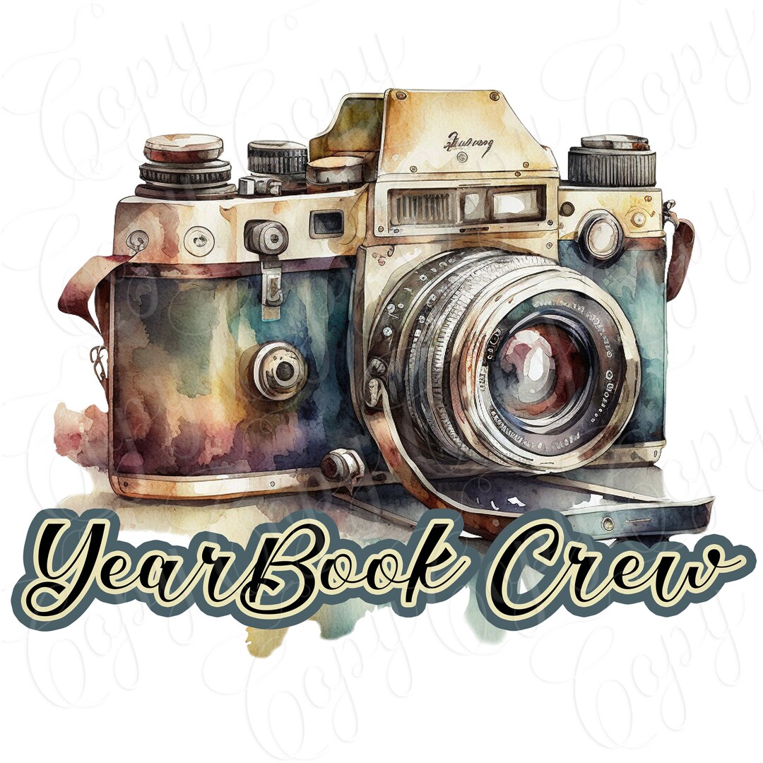 Digital Download Camera Year Book Yearbook Crew Students Seniors ...