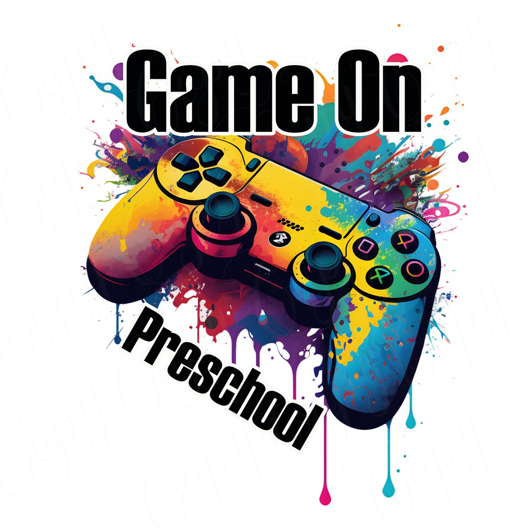 Digital Download Game on Controller Preschool Grade School - Etsy