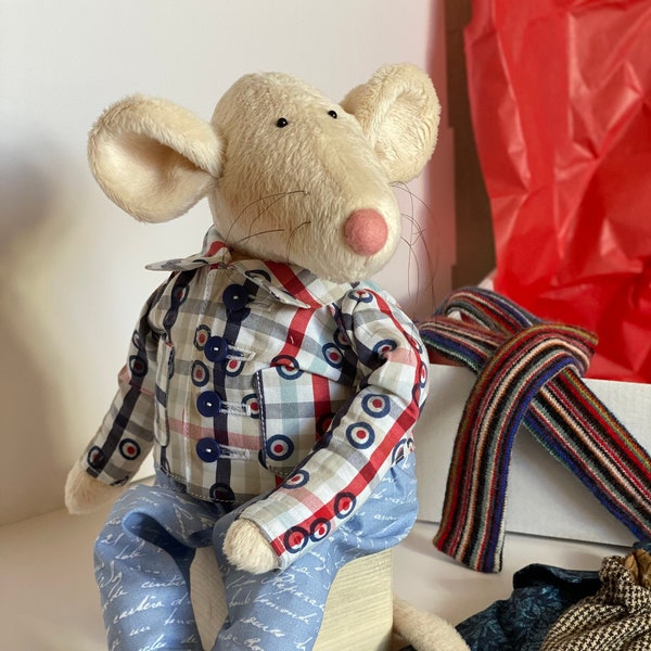 Stuffed Mouse - Etsy