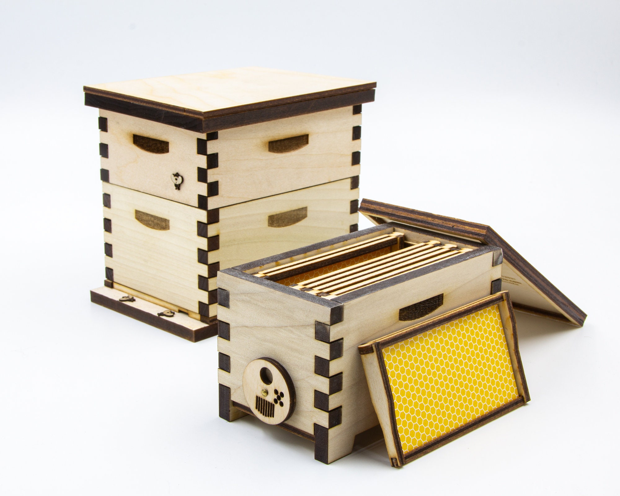 My Little Beekeeper Nuc Box Model Kit, Beekeeper Nucleus Box ...