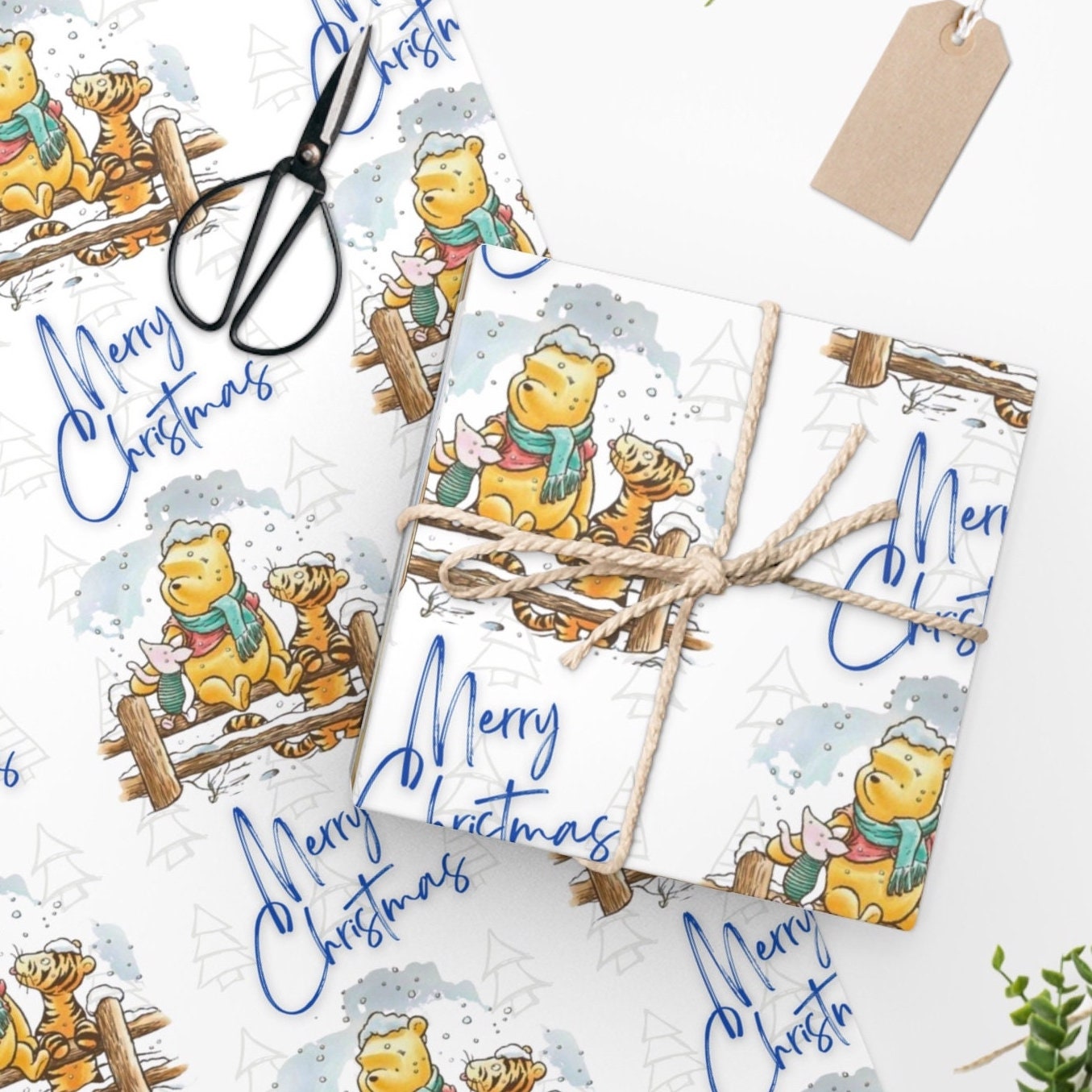 Winnie The Pooh Wrapping Paper Australia at Linda Platt blog