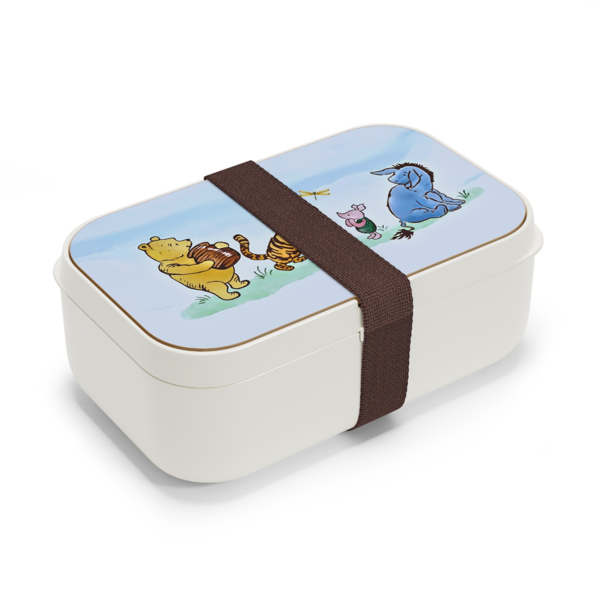 Winnie the Pooh Lunch Box-kids Lunch Kit bento Box - Etsy