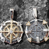 Compass Pendant - Etsy