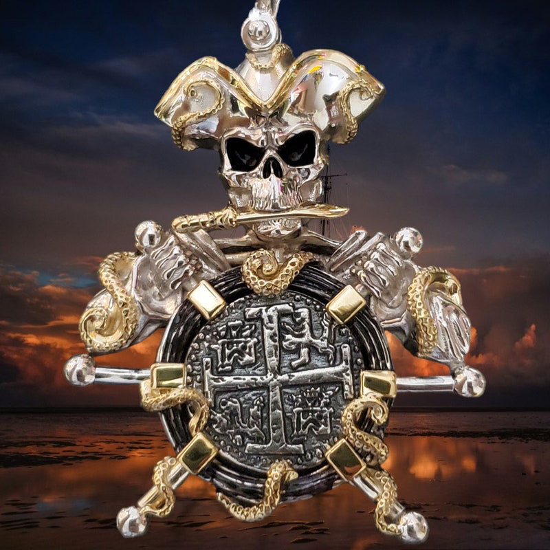 Pirate Coin Necklace - Etsy