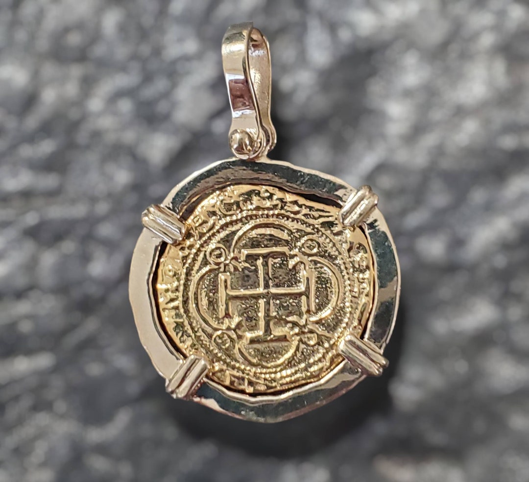 Atocha 14kt Sold Gold Shipwreck Treasure Coin - Etsy