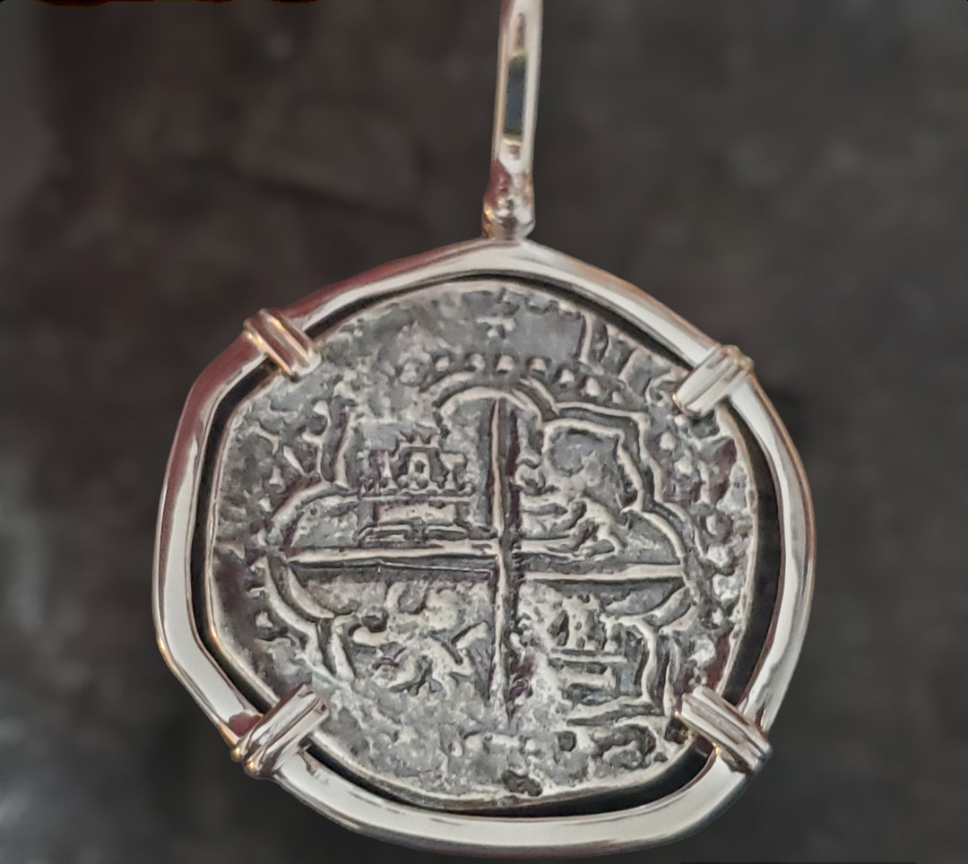 Large Atocha Silver Pendant Shipwreck Treasure Coin - Etsy