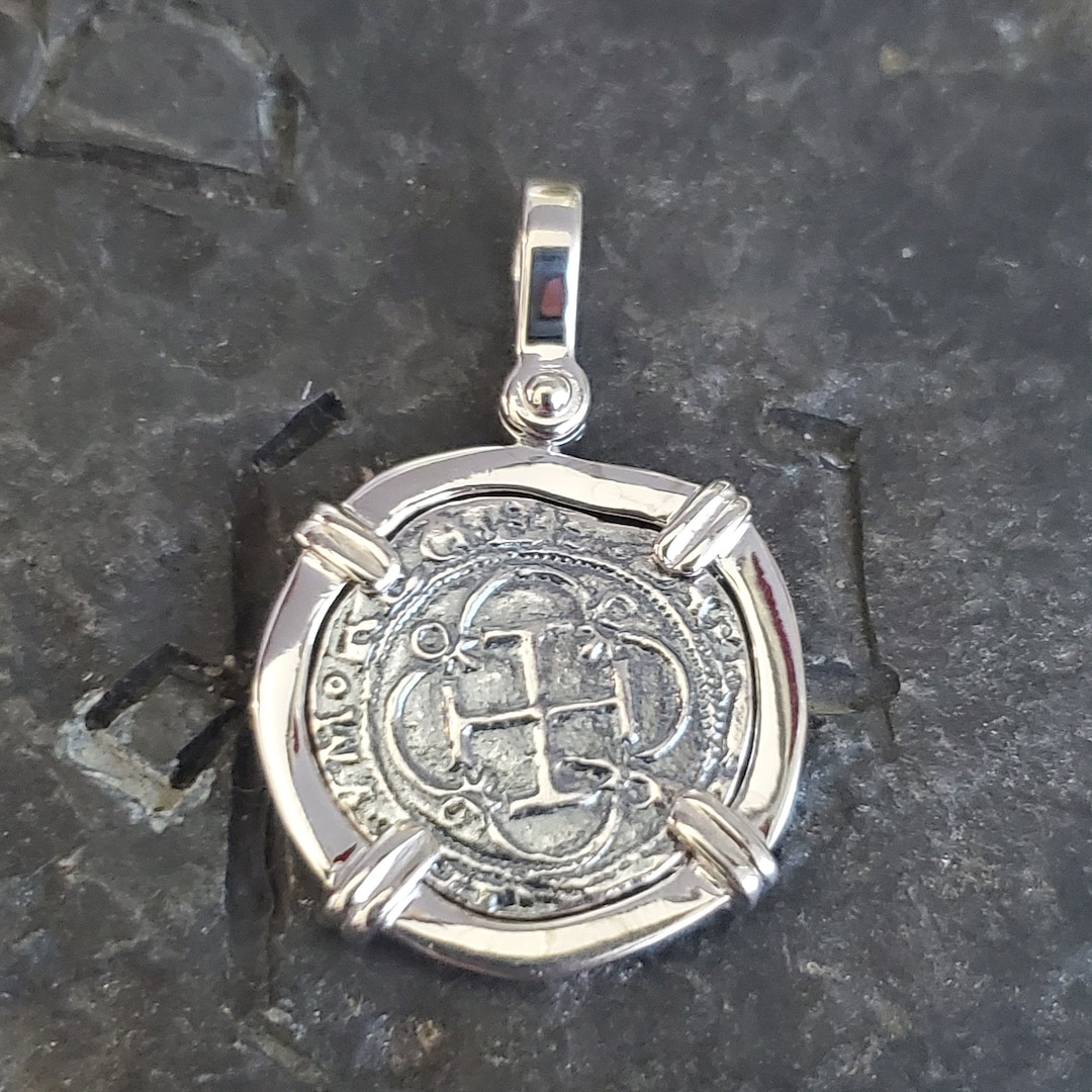 Atocha Silver Coin Pendant Jewelry - Etsy