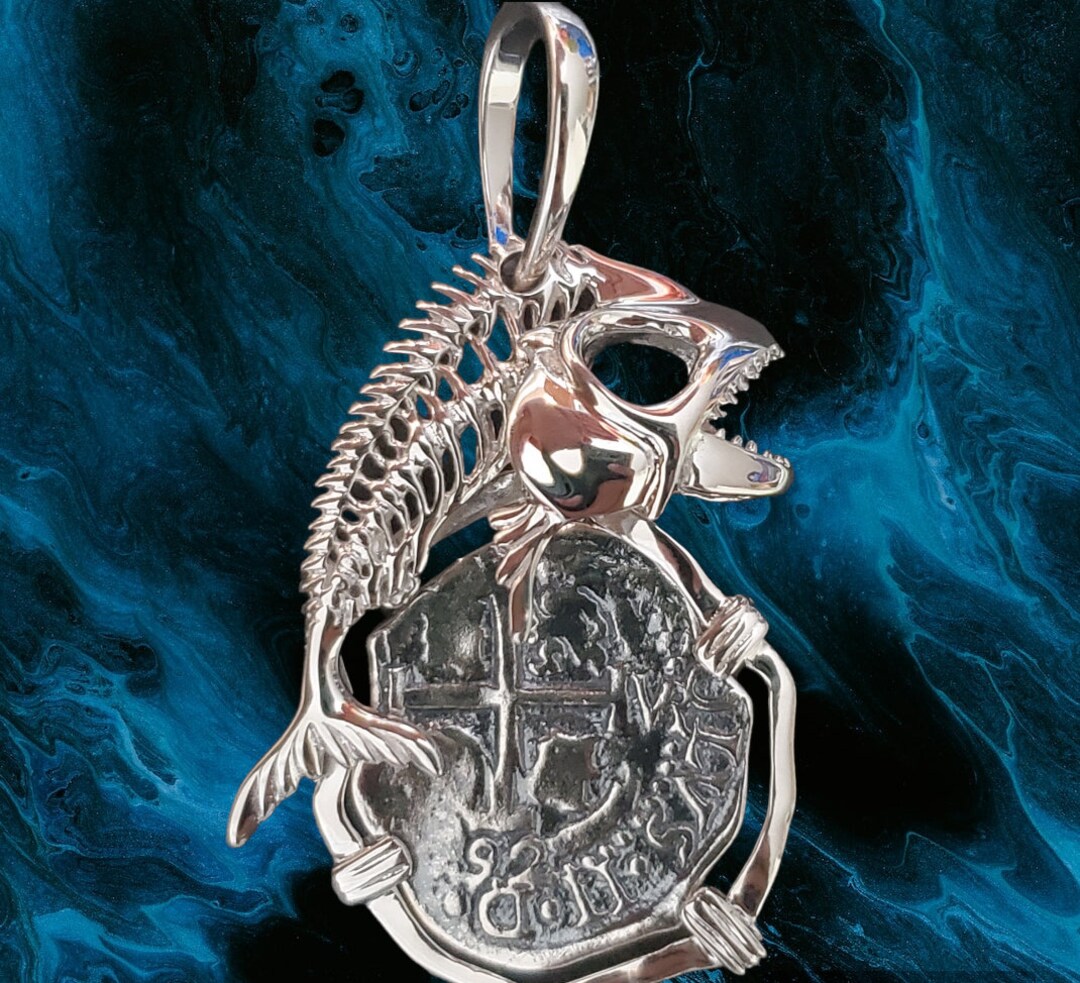 Atocha Skeleton Fish Mahi Mahi Shipwreck Treasure Coin Jewelry - Etsy