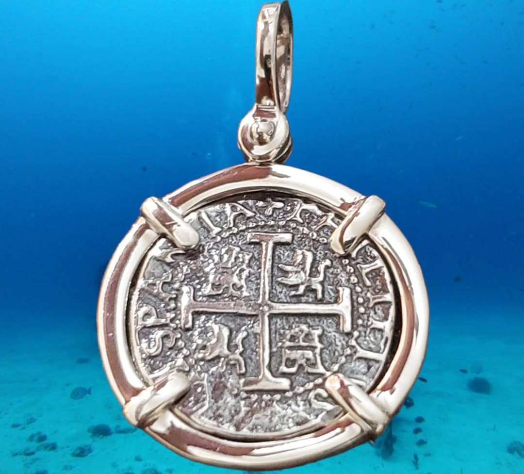 Atocha Silver Coin Pendant - Etsy