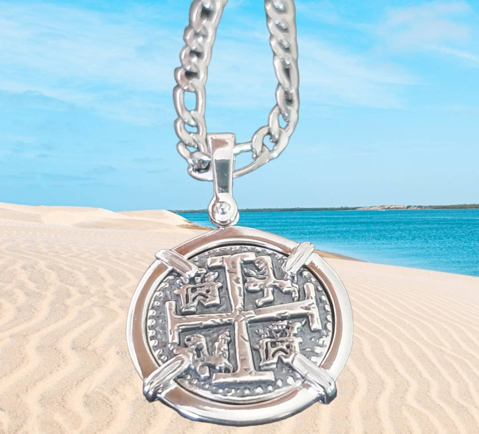 Atocha Replica Coin With Chain - Etsy