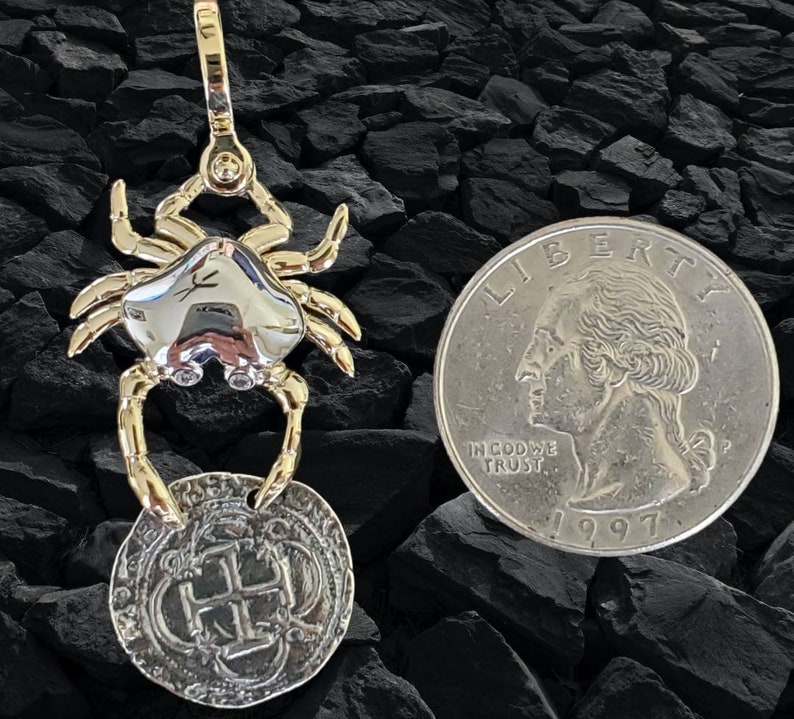 Atocha Pendant Crab Shipwreck Treasure Coin - Etsy
