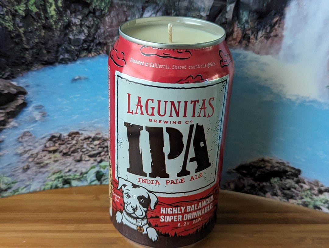 Lagunitas IPA Beer Can Candle | Choice of Scent - Etsy