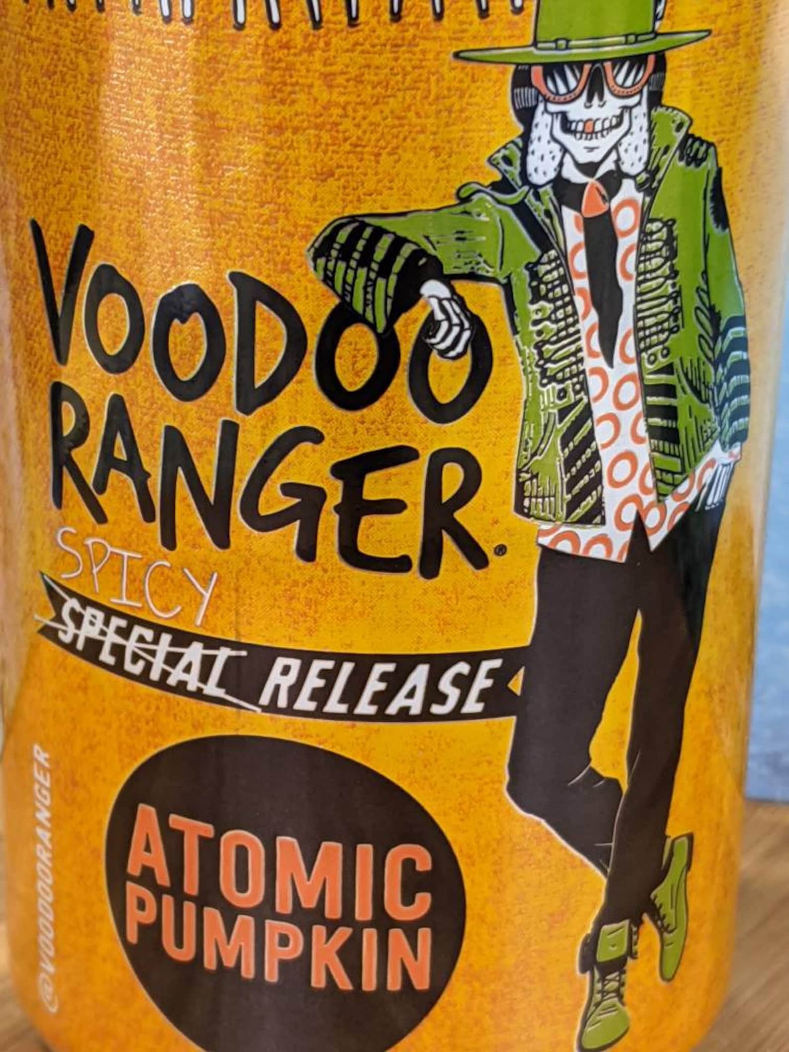 New Belgium Brewery Voodoo Ranger Spicy Special Release Atomic - Etsy ...