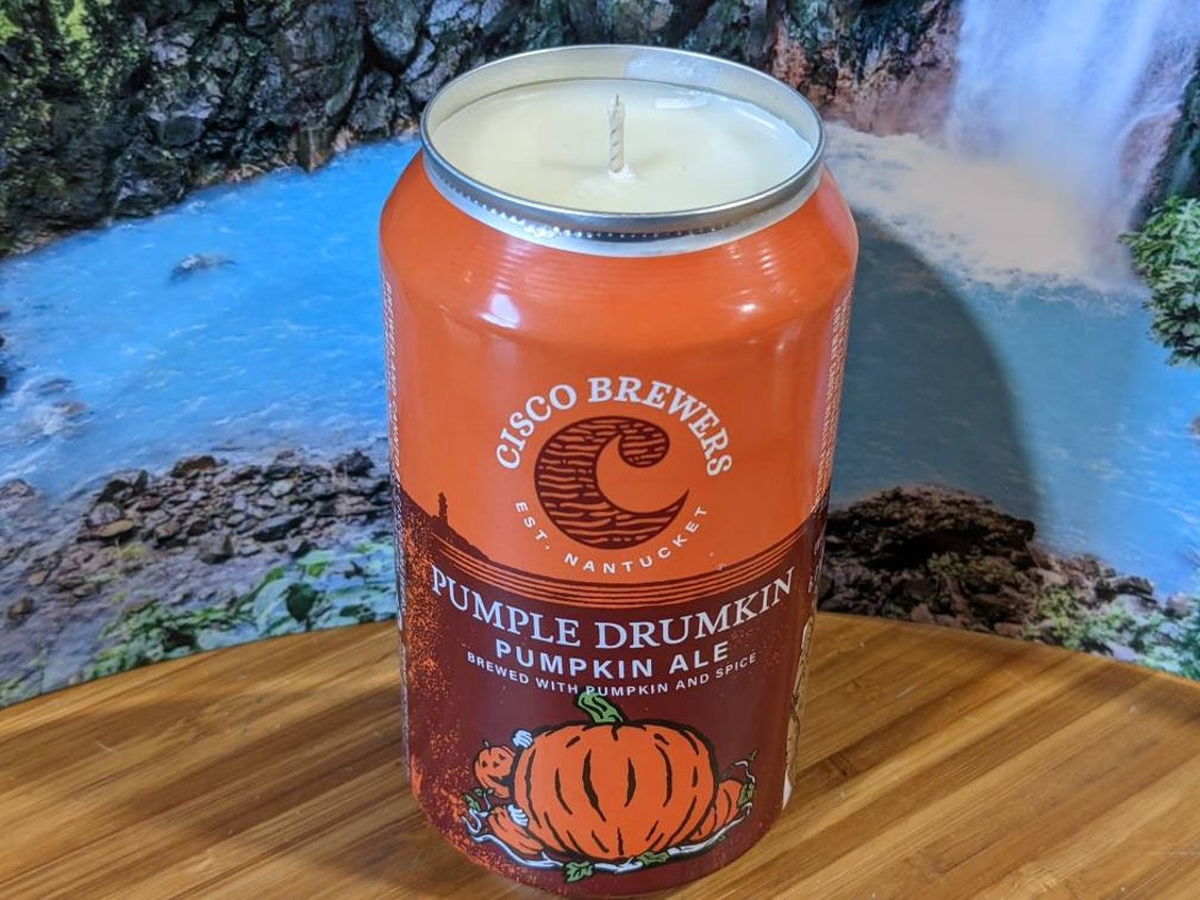 Cisco Brewers' Nantucket Pumple Drumkin Pumpkin Beer Beer Can Candle ...