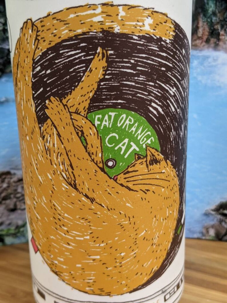 Fat Orange Cat Brewery's Severe Tire Damage NE IPA 16 Oz. - Etsy