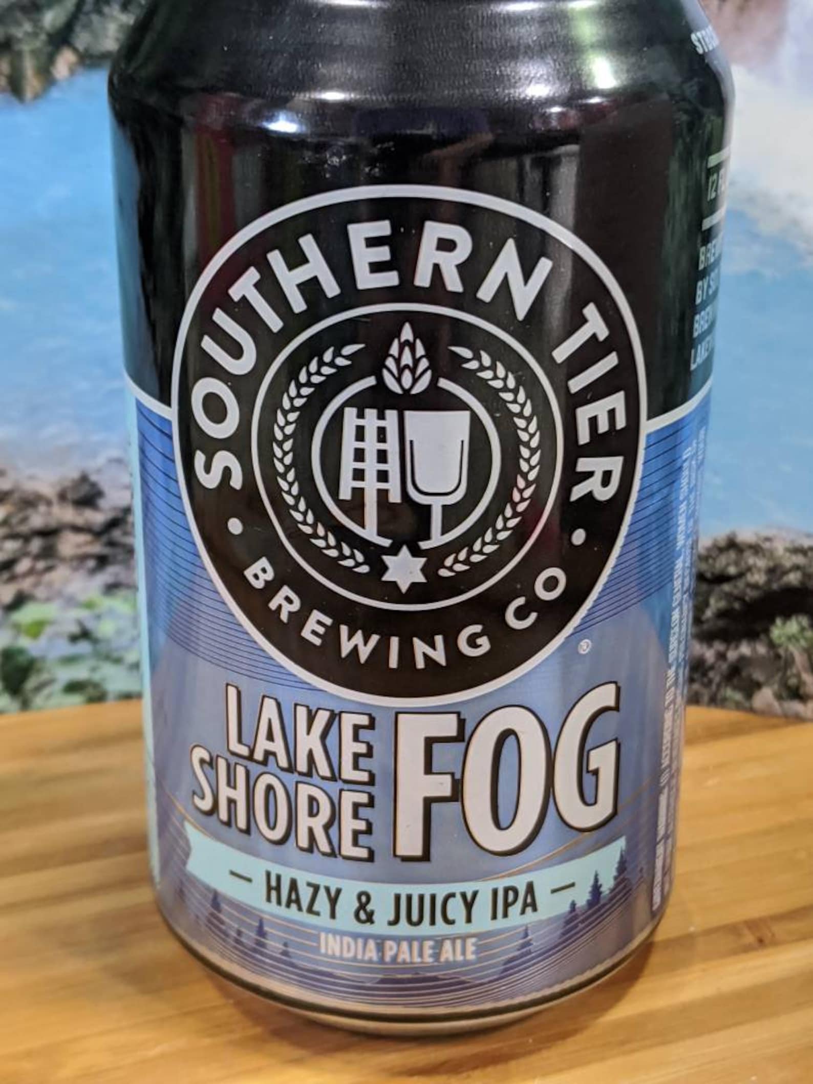 Southern Tier Brewing Company Lake Shore Fog Hazy and Juicy IPA Beer ...