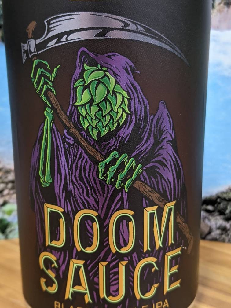 Lord Hobo Brewery Doom Sauce Black Double IPA 16 oz. Beer Can - Etsy.de