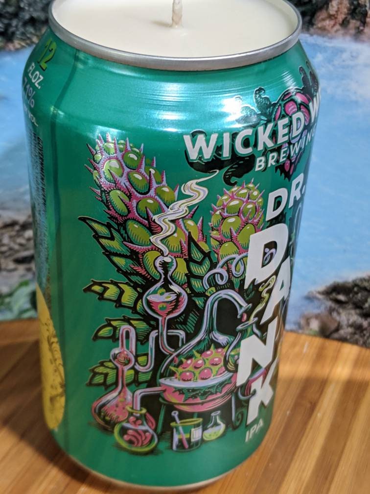 Wicked Weed Brewing Dr. Dank IPA Beer Can Candle Choice of - Etsy