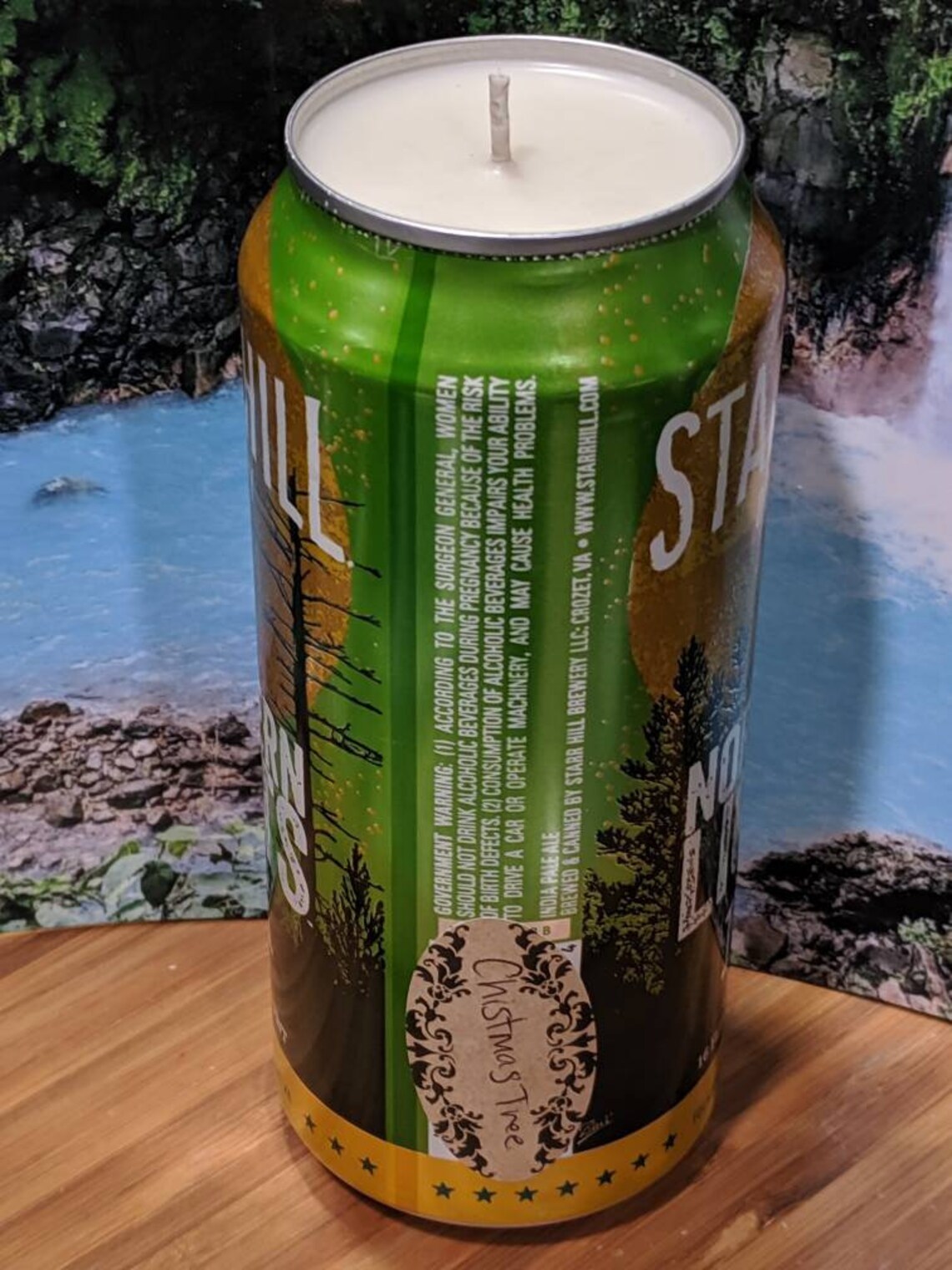 Starr Hill Brewery Northern Lights IPA 16 Oz. Beer Can Candle | Choice ...