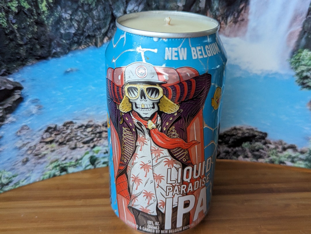 New Belgium Brewery Voodoo Ranger Liquid Paradise IPA Beer Can Candle ...