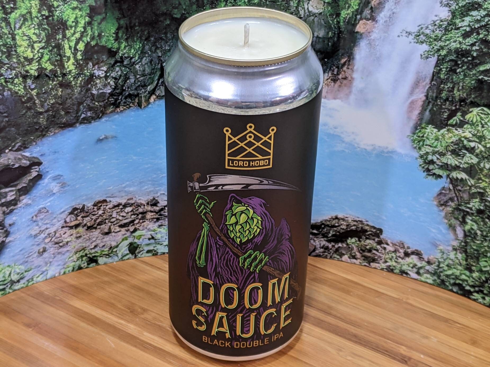 Lord Hobo Brewery Doom Sauce Black Double IPA 16 oz. Beer Can - Etsy.de