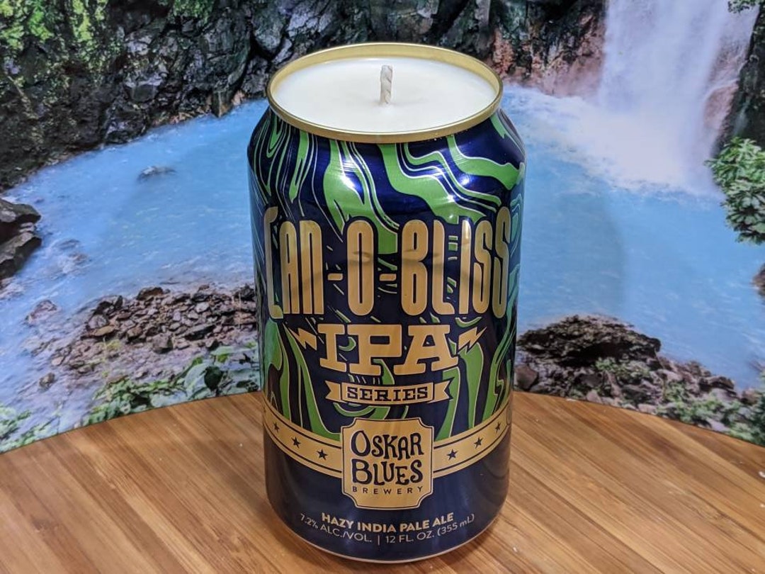 Oskar Blues Brewery Can-O-Bliss Beer Can Candle Choice of Scent - Etsy.de