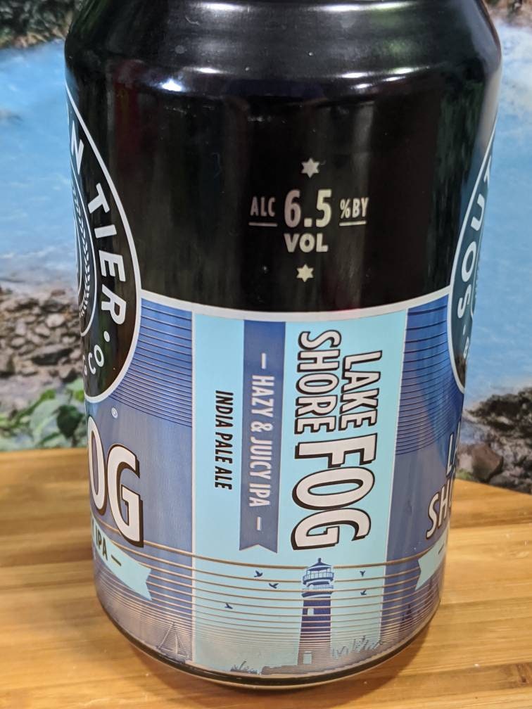 Southern Tier Brewing Company Lake Shore Fog Hazy and Juicy IPA Beer ...