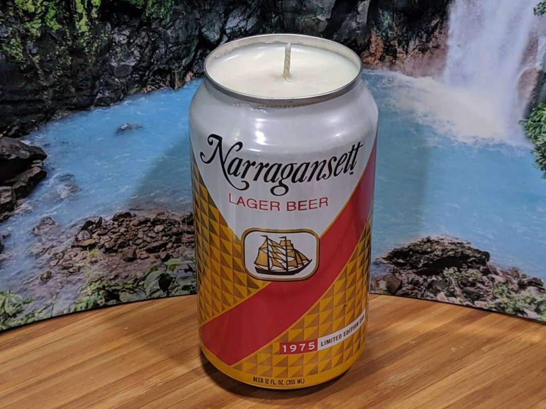 Choice of Scent | Narragansett Lager Beer Can Candle - Etsy