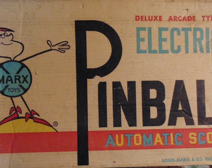 Complete Marx's Electronic Pinball Game System 1950-1960 - Etsy