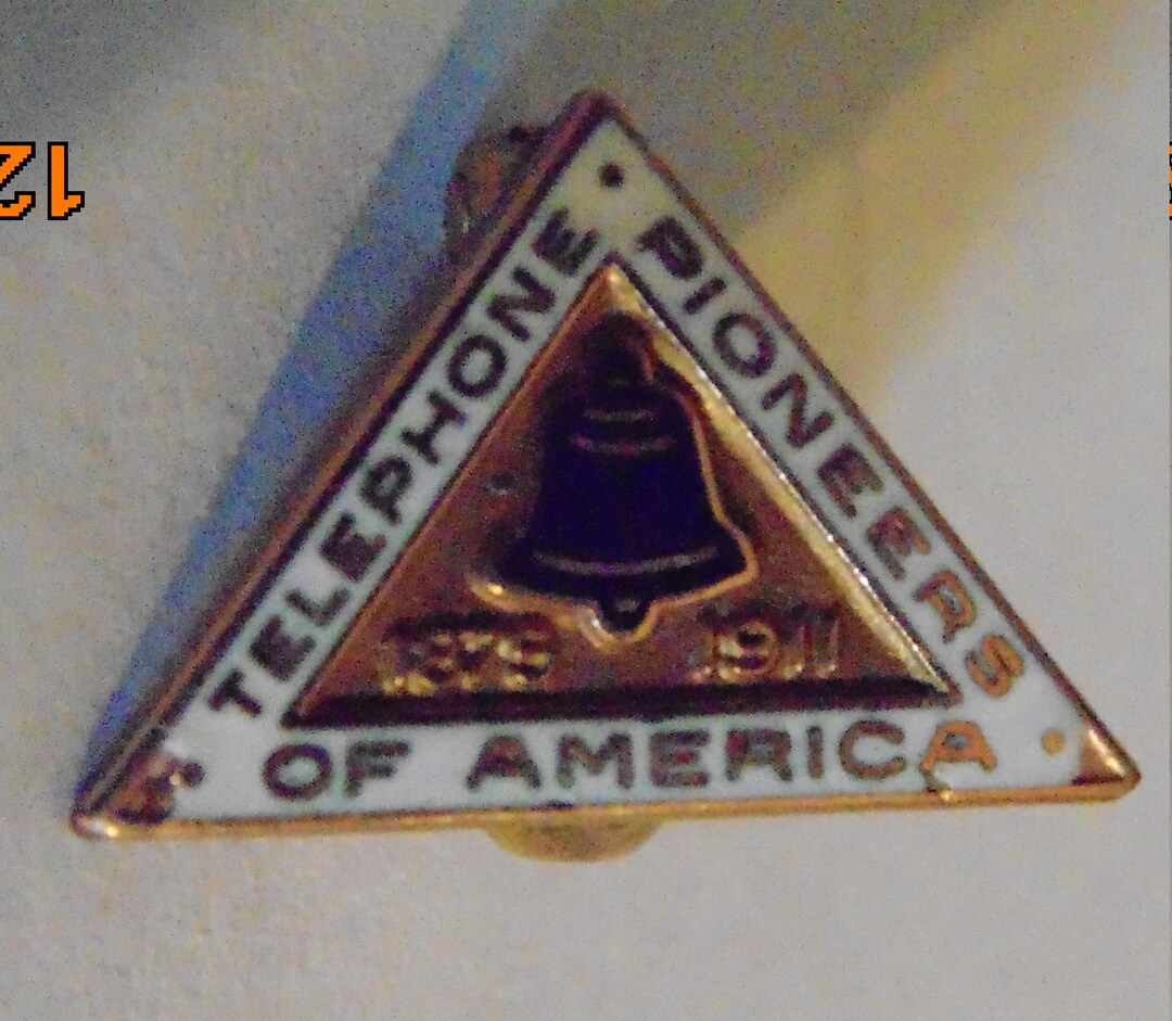 Telephone Pioneers of America 1875-1911 Lapel Pin - Etsy