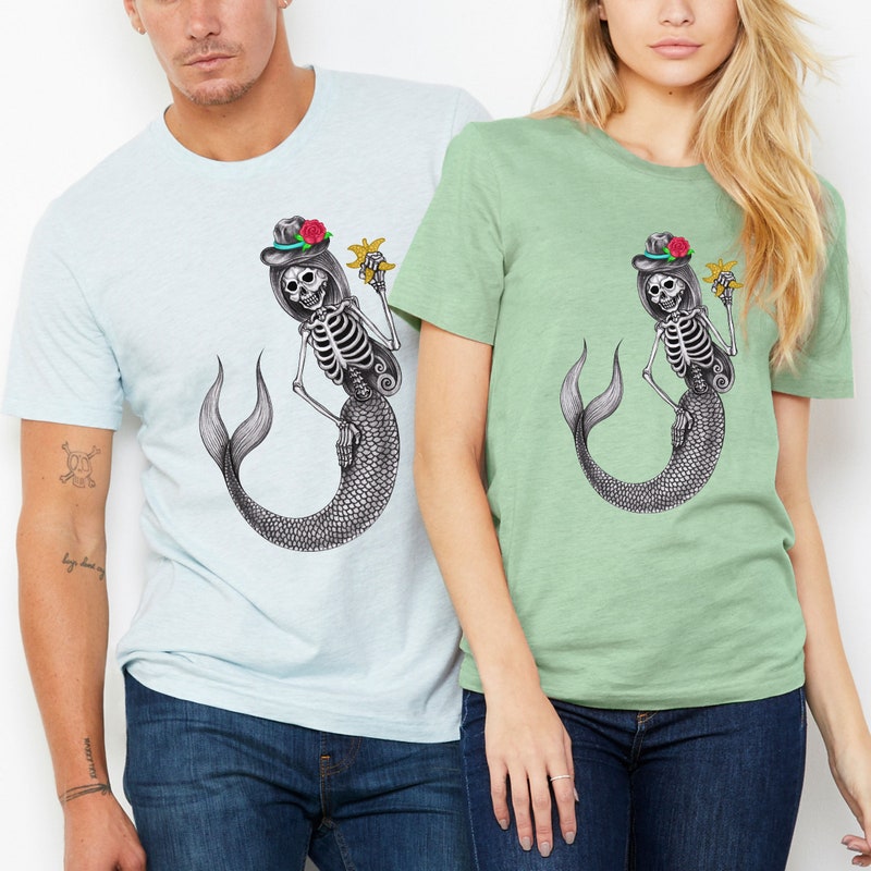 Mermaid Tee - Etsy