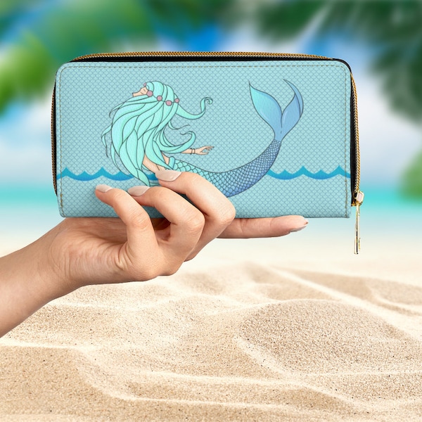 Mermaid Wallet - Etsy